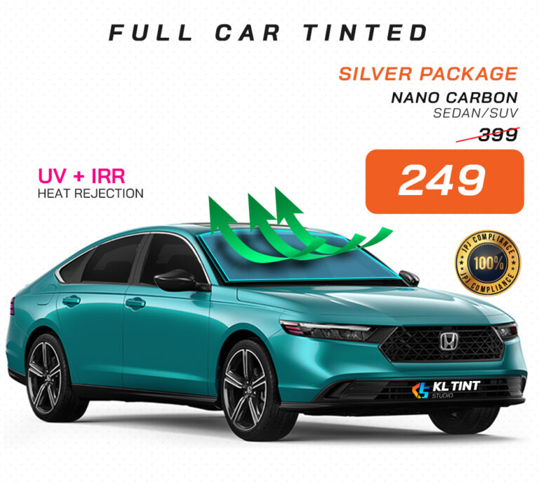 Nano Ceramic Tint & Sputter Tint KL | KL Tint Studio