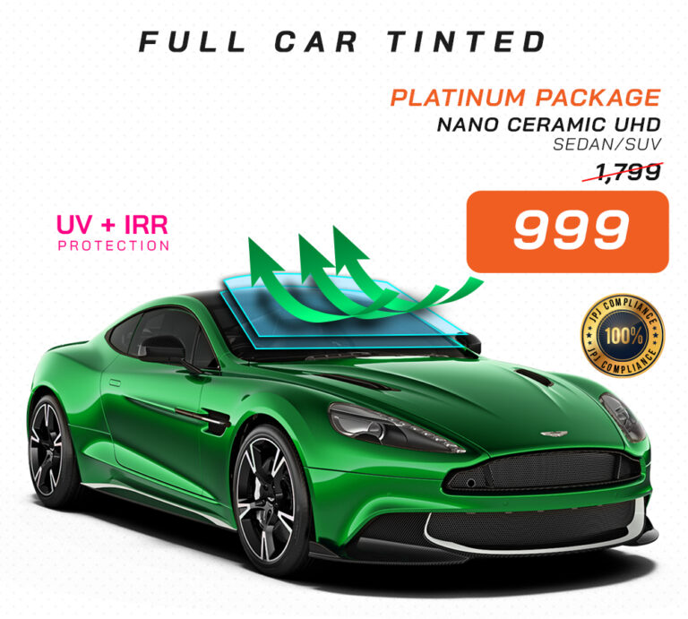 Nano Ceramic Tint & Sputter Tint KL | KL Tint Studio