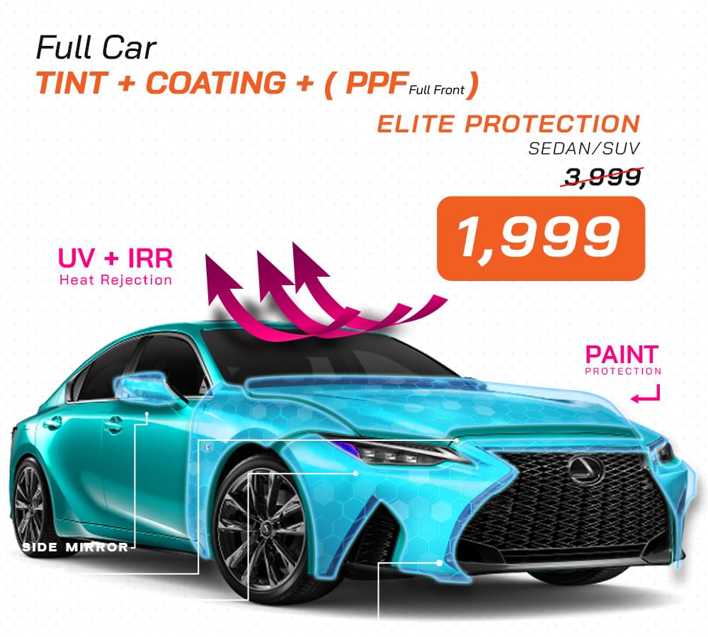 Tint, Coating, & PPF Price Guide: What to Expect in Malaysia 2025